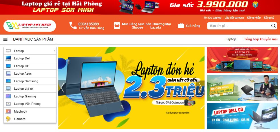 Laptop Nhật tại Hải Phòng, Laptop Mỹ giá rẻ Hải Phòng